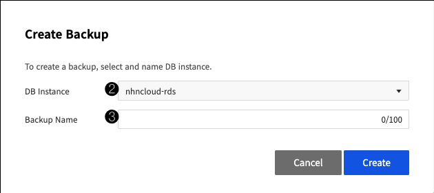 Backup and Restoration - NHN Cloud User Guide